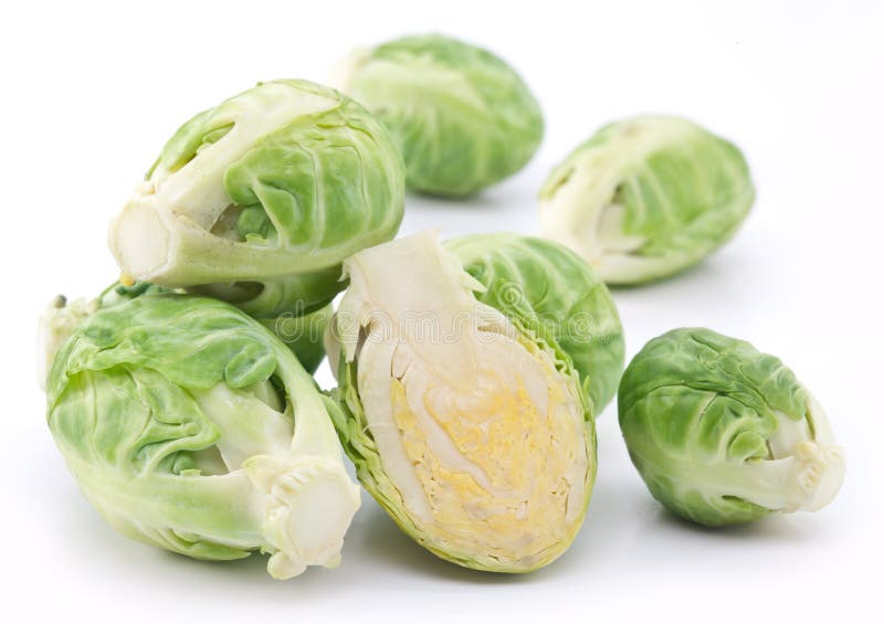 Cavolini di Bruxelles immagine stock. Immagine di cavolo - 18548165