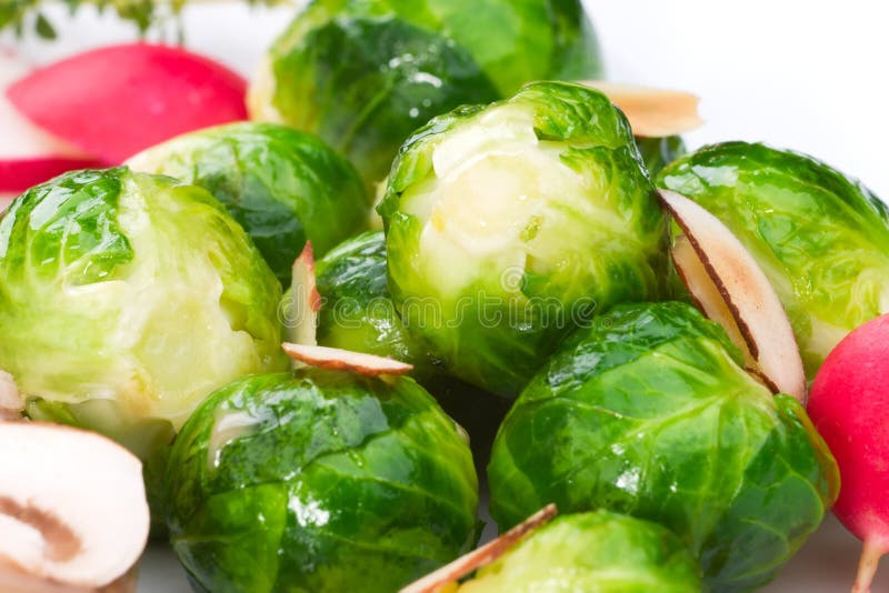 Cavolini di Bruxelles immagine stock. Immagine di mucchi - 3286219