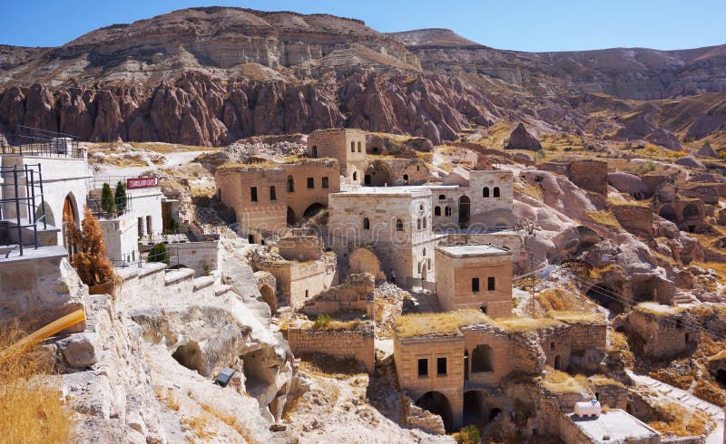 Cavusin Village stock image. Image of anatolia, rock - 34016885