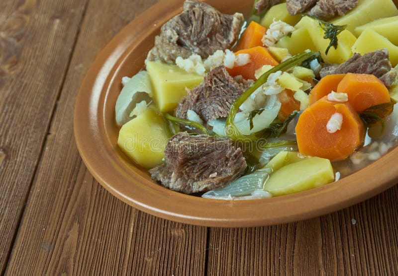 Cawl Mamgu stock image. Image of welsh, meat, cawl, turnip - 87807683