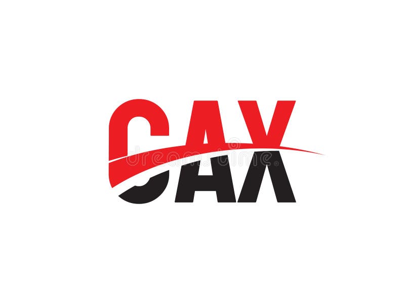 CAX Letter Initial Logo Design Vector Illustration Stock Vector ...