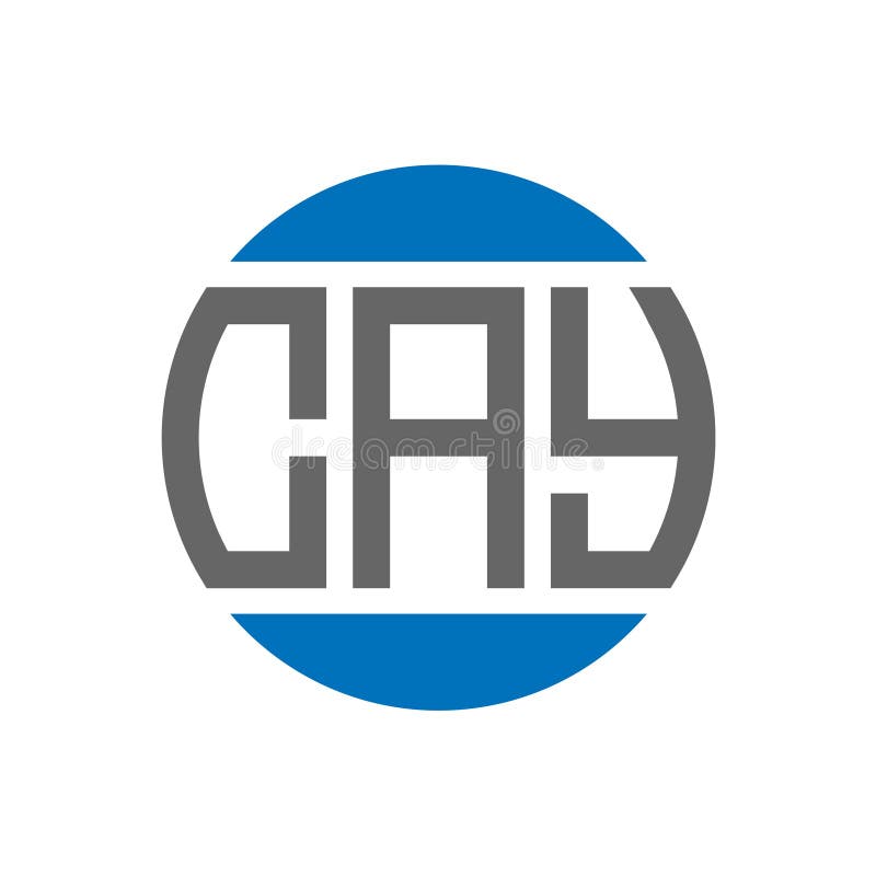 CAY Letter Logo Design on White Background. CAY Creative Initials ...