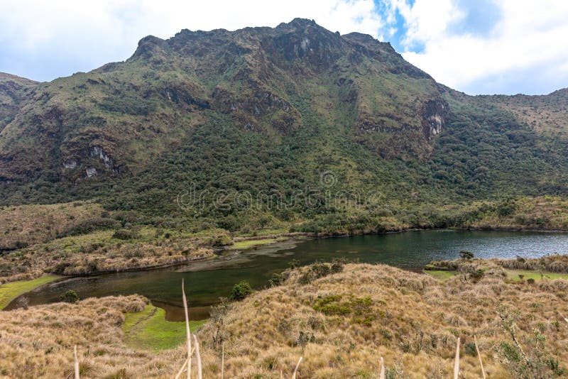 Cayambe Coca Ecological Reserve in Ecuador Stock Image - Image of ...