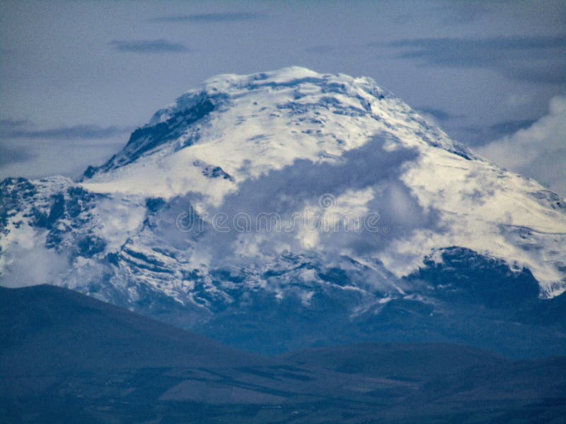 Cayambe Vulcano stock photo. Image of ecuador, vulcano - 136331034