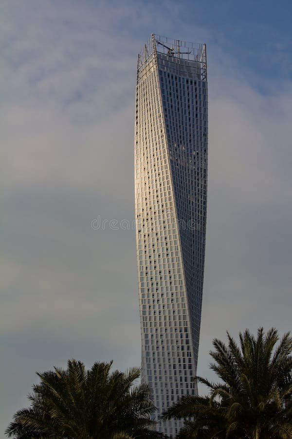 Cayan Tower and Infinity Tower Skyline is a Skyscraper in the Dubai ...