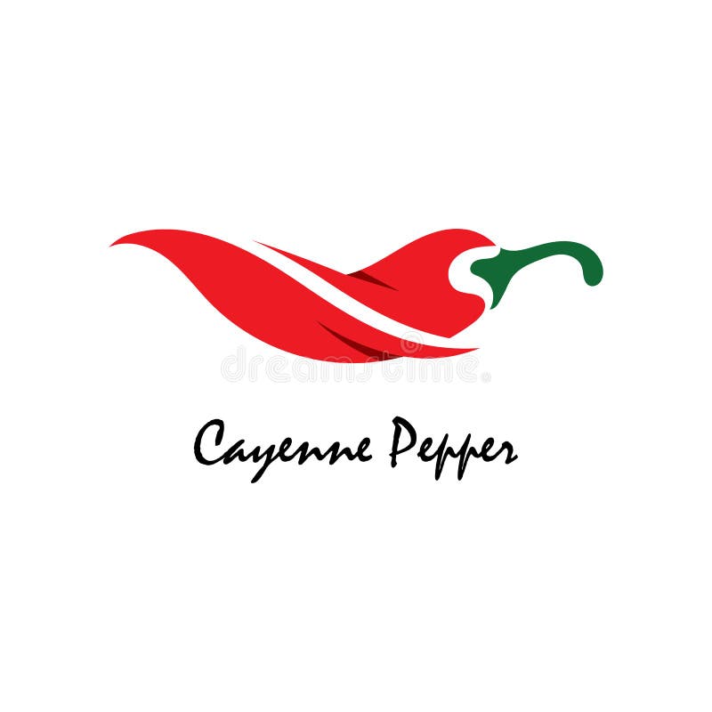 Cayenne Pepper Logo Creative Inspiration Vector Design Stock Vector ...