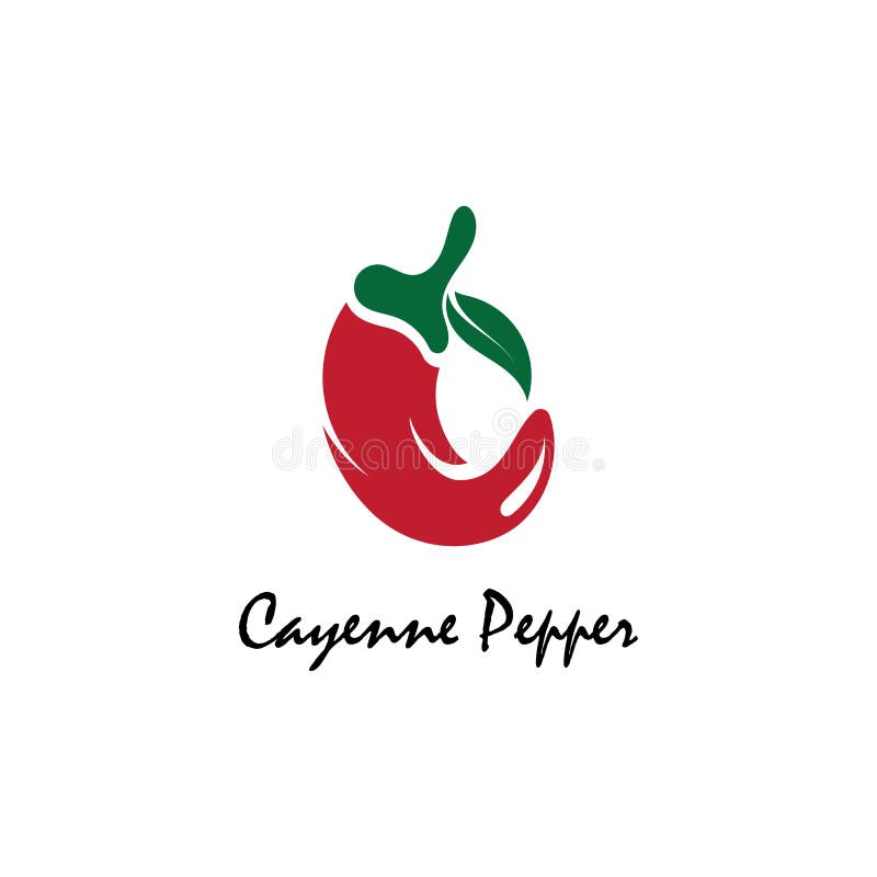 Cayenne Pepper Logo Creative Inspiration Vector Design Stock ...