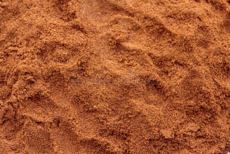 Cayenne Pepper Powder Texture Background Pattern Stock Image - Image of ...
