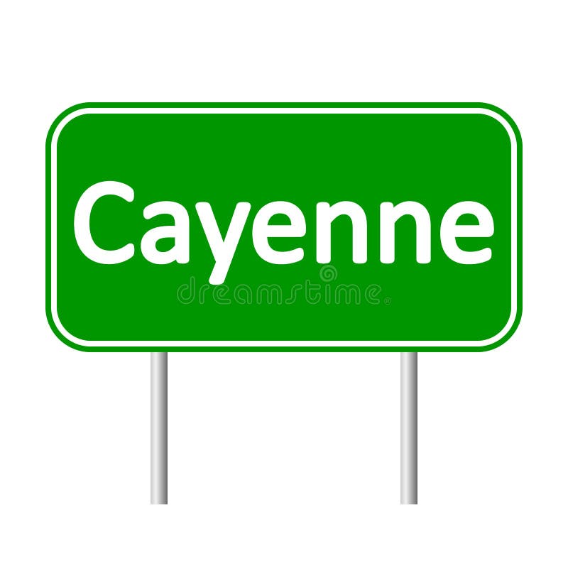 Cayenne Road Sign Stock Illustrations – 12 Cayenne Road Sign Stock ...