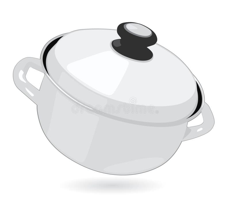 Cazo ilustración del vector. Ilustración de cocina, cerrado - 13333629