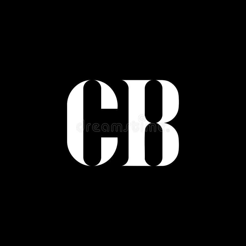 CB C B Letter Logo Design. Initial Letter CB Uppercase Monogram Logo ...