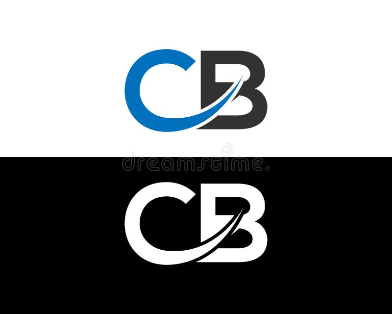 CB Letter Initial Logo Design Vector Stock Vector - Illustration of ...