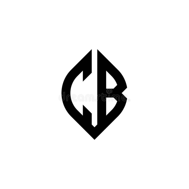 CB Logo Monogram Geometric Shape Style Stock Vector - Illustration of ...