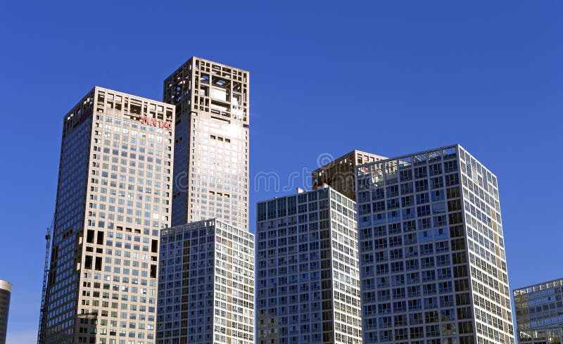 CBD Building in Beijing,china Editorial Image - Image of building ...