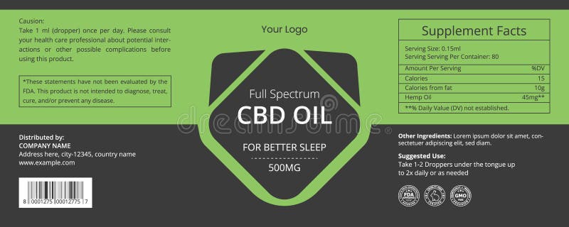 CBD Label Design Template, Dropper Bottle Design, Product Packaging ... CBD Label Design Template, Dropper Bottle Design, Product Packaging ...