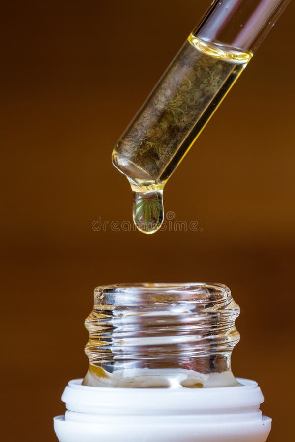 CBD oil drop stock image. Image of fresh, concept, illegal - 153493469