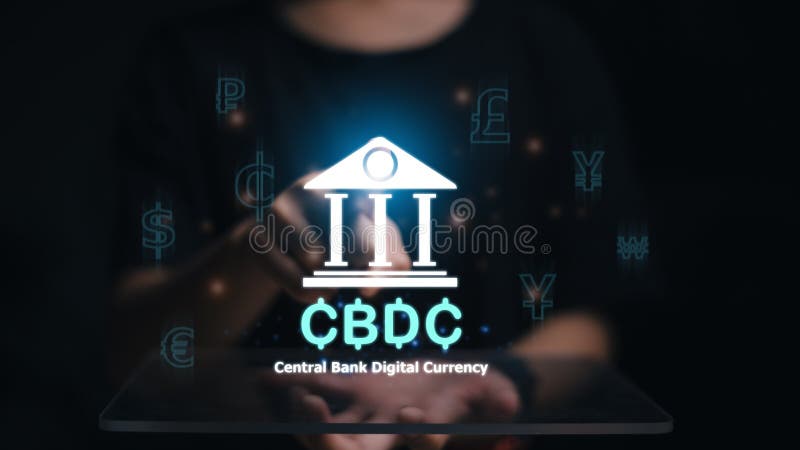 CBDC Central Bank Digital Currency Concept Stock Photo - Image of cbdc ...