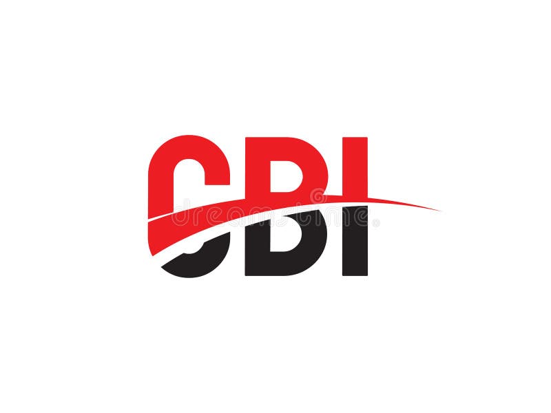 CBI Letter Initial Logo Design Vector Illustration Stock Vector ...
