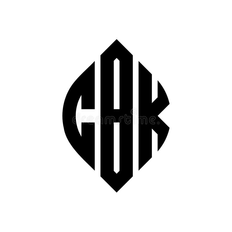 CBK Circle Letter Logo Design with Circle and Ellipse Shape. CBK ...