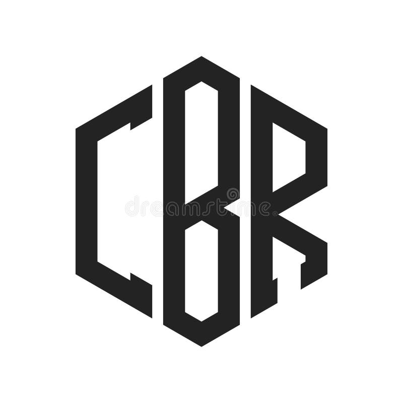 CBR Logo Design. Initial Letter CBR Monogram Logo Using Hexagon Shape ...
