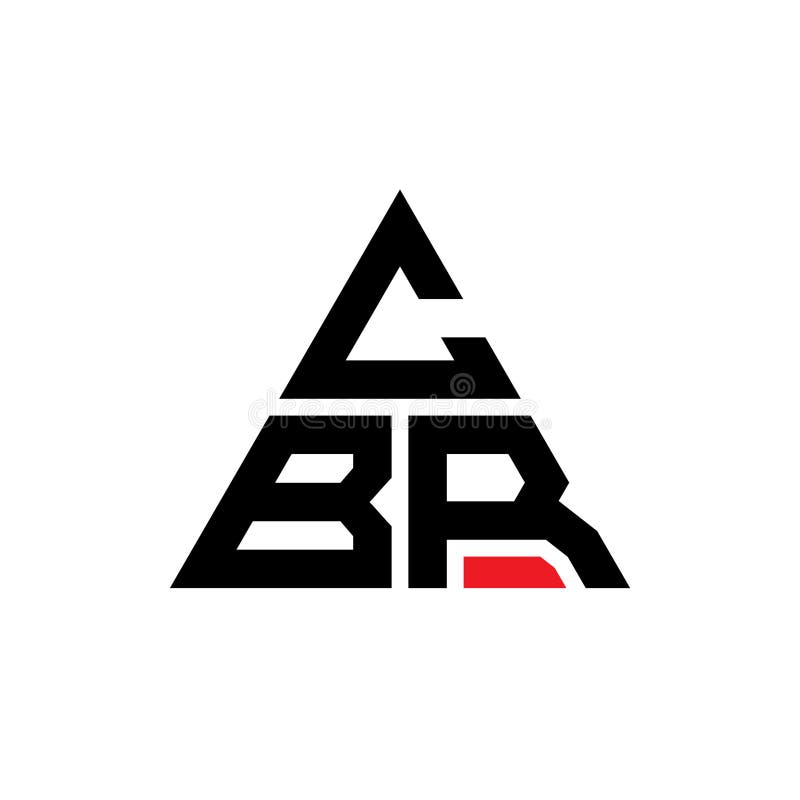 CBR Triangle Letter Logo Design with Triangle Shape. CBR Triangle Logo ...