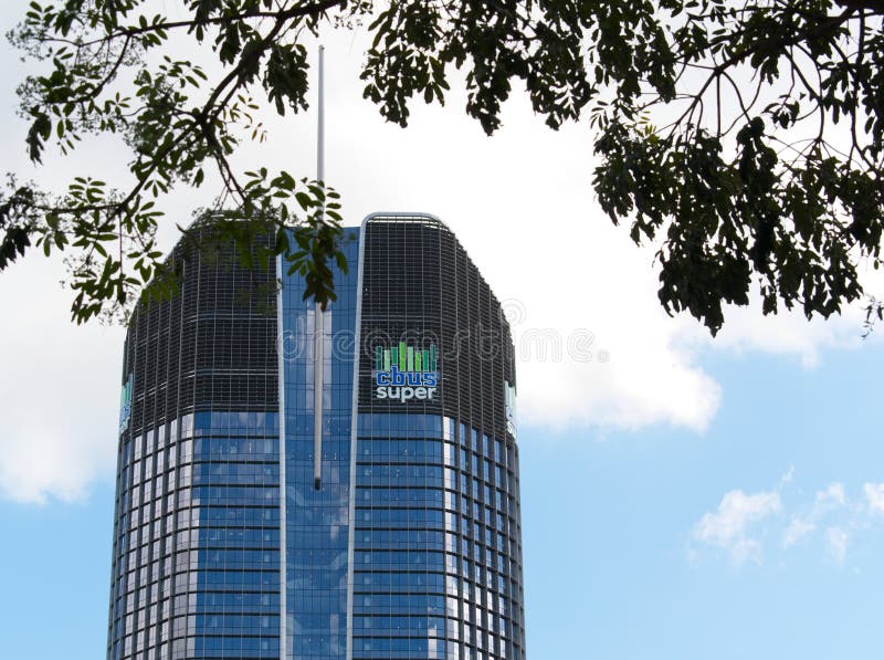 The Cbus Building in Brisbane Editorial Image - Image of august ...
