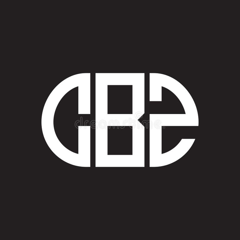 CBZ Letter Logo Design on Black Background. CBZ Creative Initials ...
