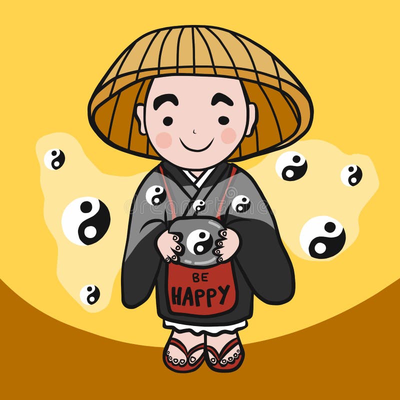 Cartoon Chinese Monk Stock Illustrations – 1,318 Cartoon Chinese Monk ...