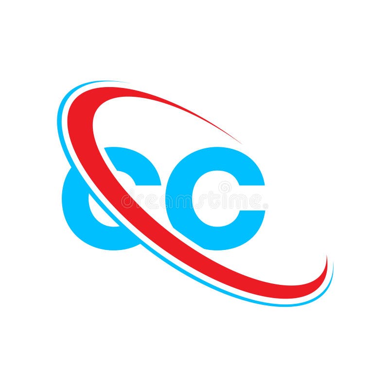CC C C Letter Logo Design. Initial Letter CC Linked Circle Upercase ...