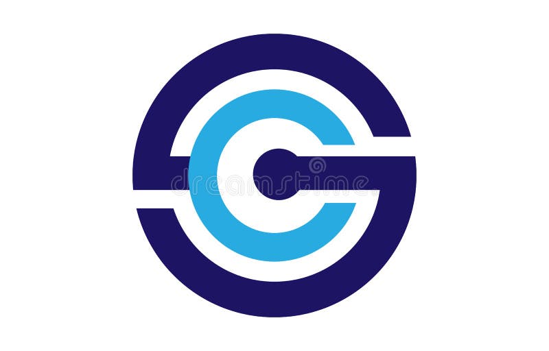 CC Double C Logo Design with a Minimal Style Stock Vector ...