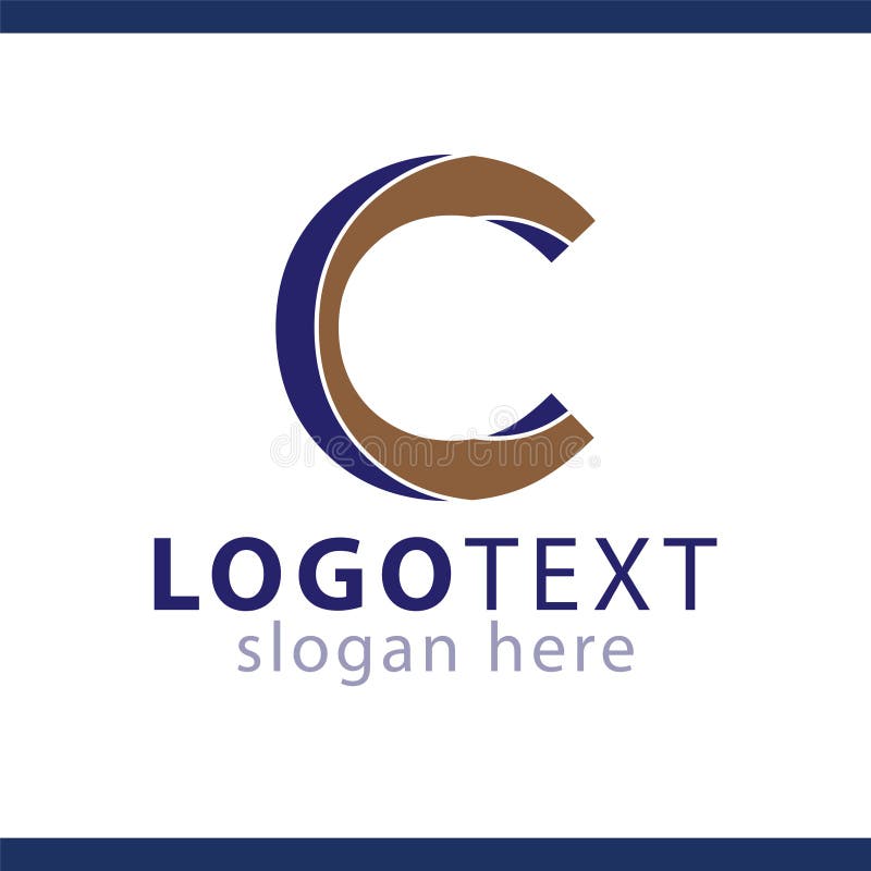 Cc Initial Letter Logo Icon Vector Template Stock Vector - Illustration ...