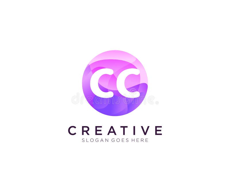 Cc Colorful Logo Stock Illustrations – 164 Cc Colorful Logo Stock ...
