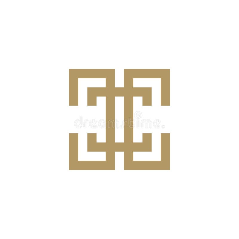 CC Letter Initial Square Ornament Logo Design Inspiration Stock ...