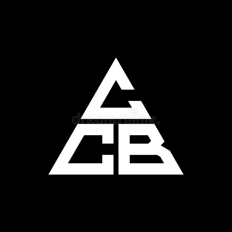 CCB Triangle Letter Logo Design with Triangle Shape. CCB Triangle Logo ...