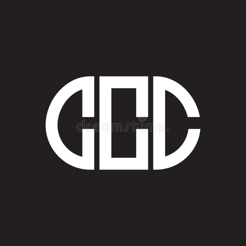 CCC Letter Logo Design on Black Background. CCC Creative Initials ...