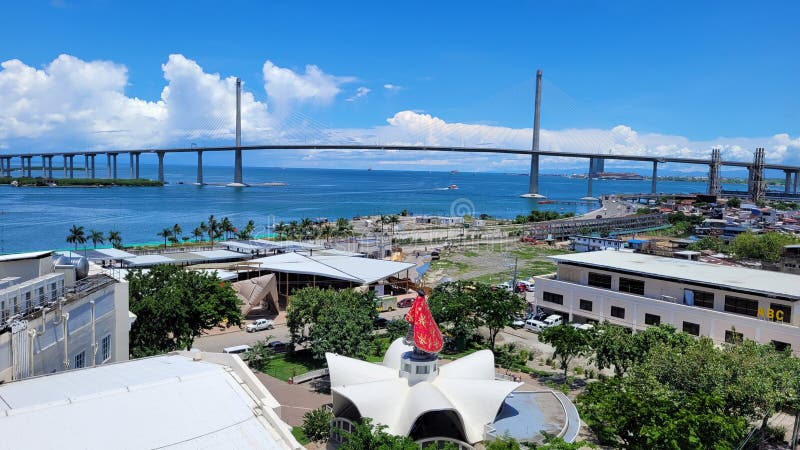 CCLEX Cordova To Cebu Third Bridge Stock Photo - Image of cclex ...