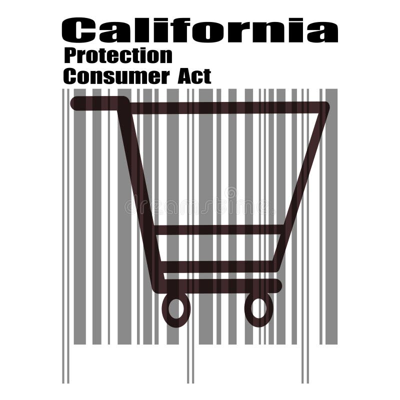 California Consumer Protection Act or CCPA Stock Vector - Illustration ...