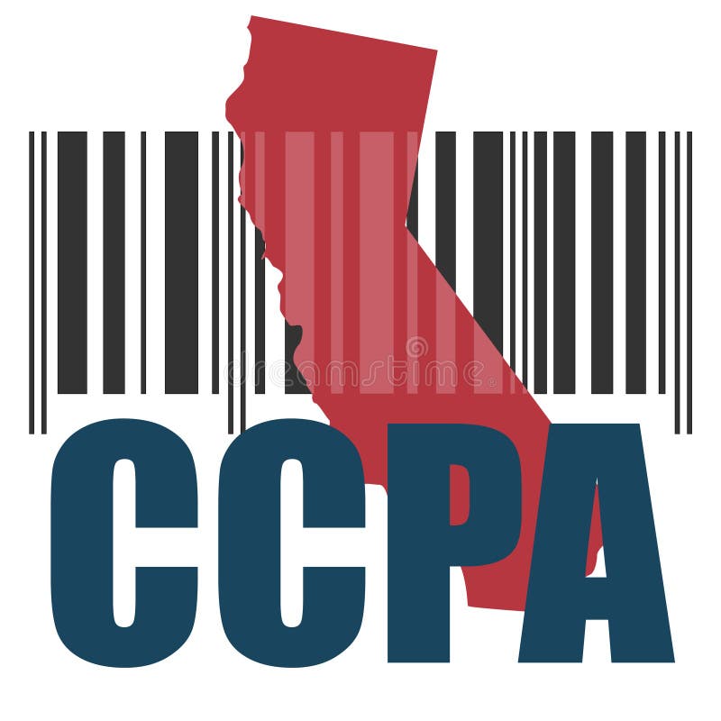 California Consumer Protection Act or CCPA Stock Vector - Illustration ...