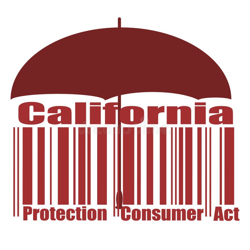 California Consumer Protection Act or CCPA Stock Vector - Illustration ...
