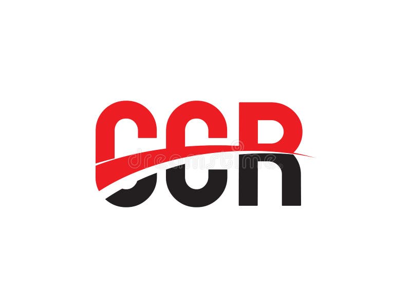 CCR Letter Initial Logo Design Vector Illustration Stock Vector ...