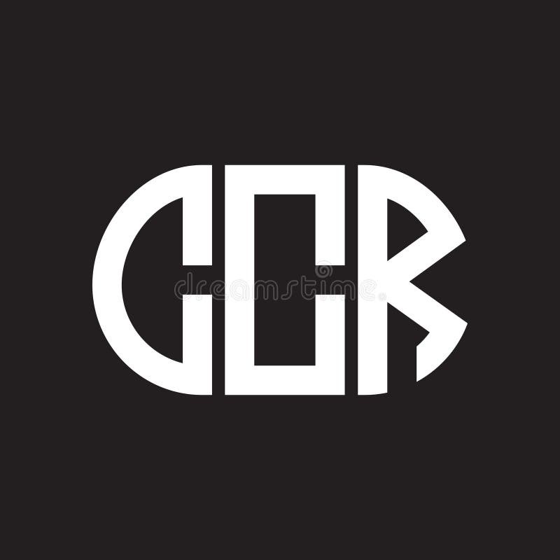 CCR Letter Logo Design on Black Background. CCR Creative Initials ...