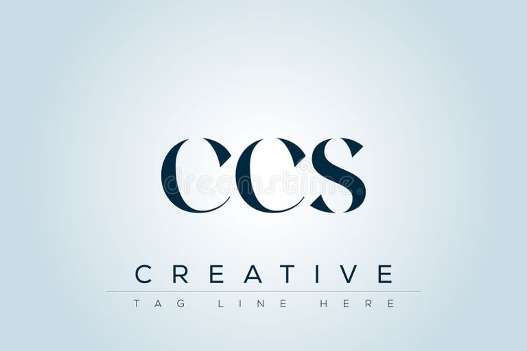 CCS abstract letter logo stock vector. Illustration of letter - 363287359