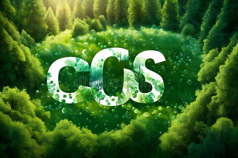 CCS Acronym for Carbon Action Concept. Save Energy, Green Energy ...