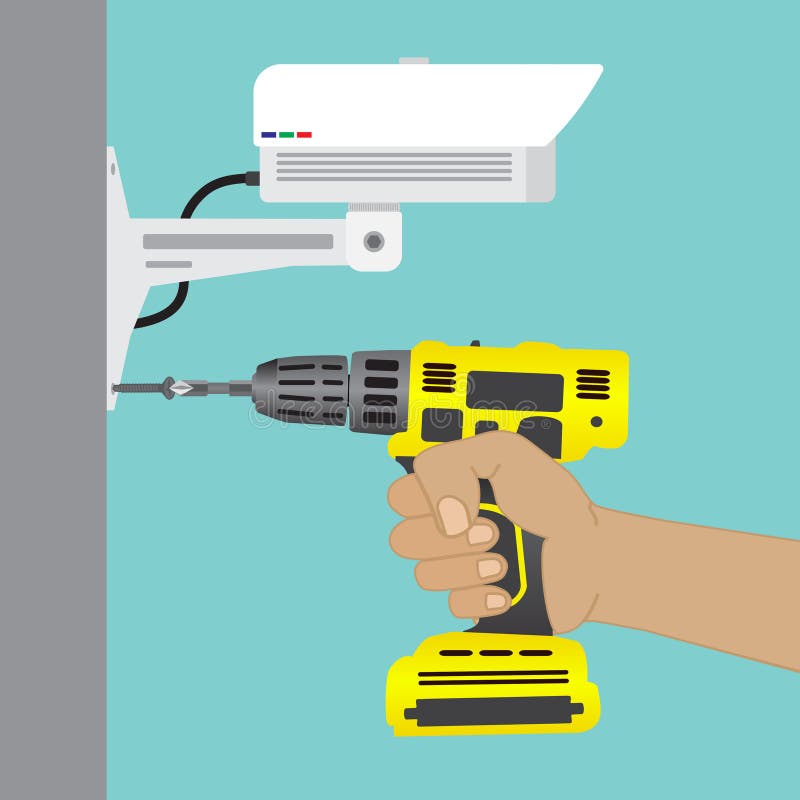 Cctv Installer Stock Illustrations – 125 Cctv Installer Stock ...