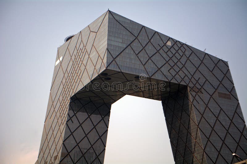 CCTV Building, Beijing, China Editorial Photography - Image of ...