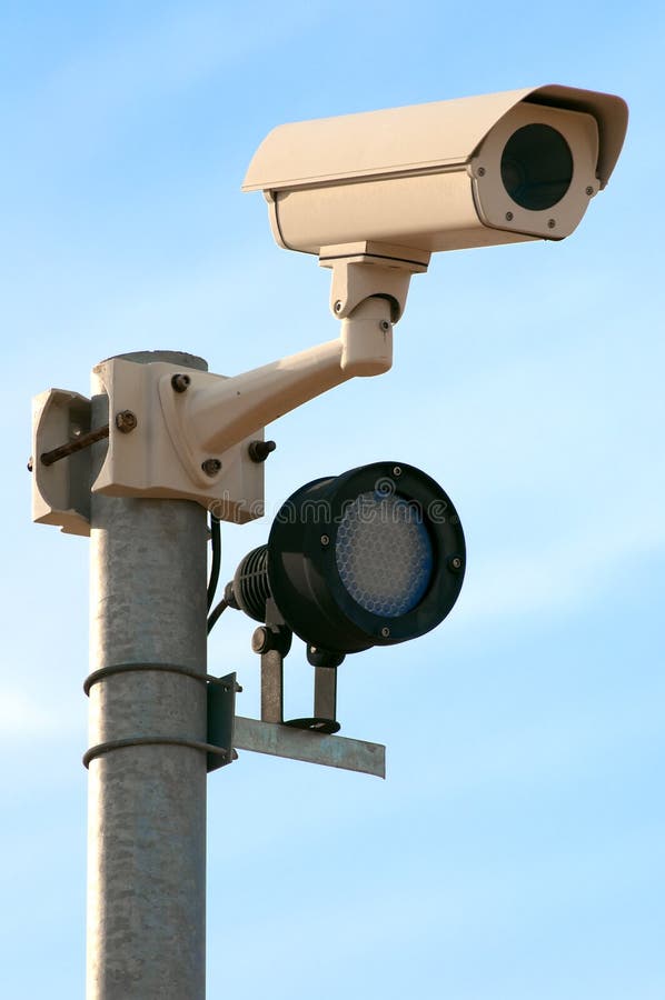 CCTV camera stock photo. Image of protection, surveillance - 5850202