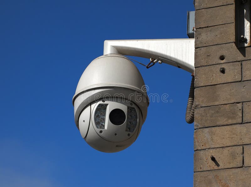 Cctv Camera stock photo. Image of alert, camera, wall - 20679552