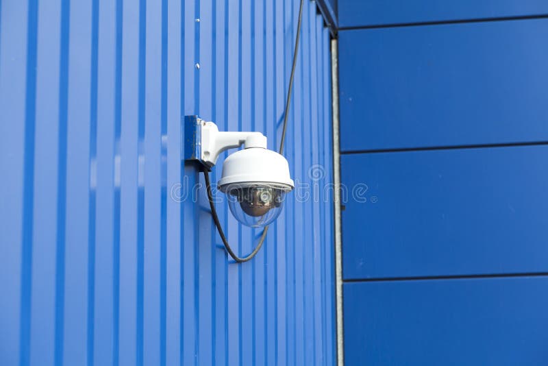 CCTV Camera stock photo. Image of video, background, building - 72818184