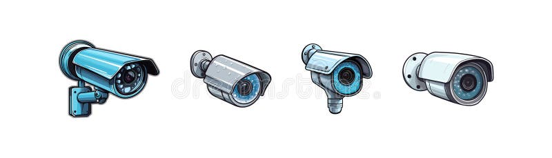 Cartoon Cctv Camera Stock Illustrations – 1,301 Cartoon Cctv Camera ...