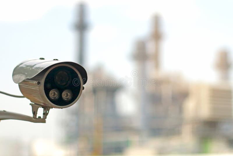 Surveillance and Safety Home Concept. Security CCTV Camera Monitoring ...